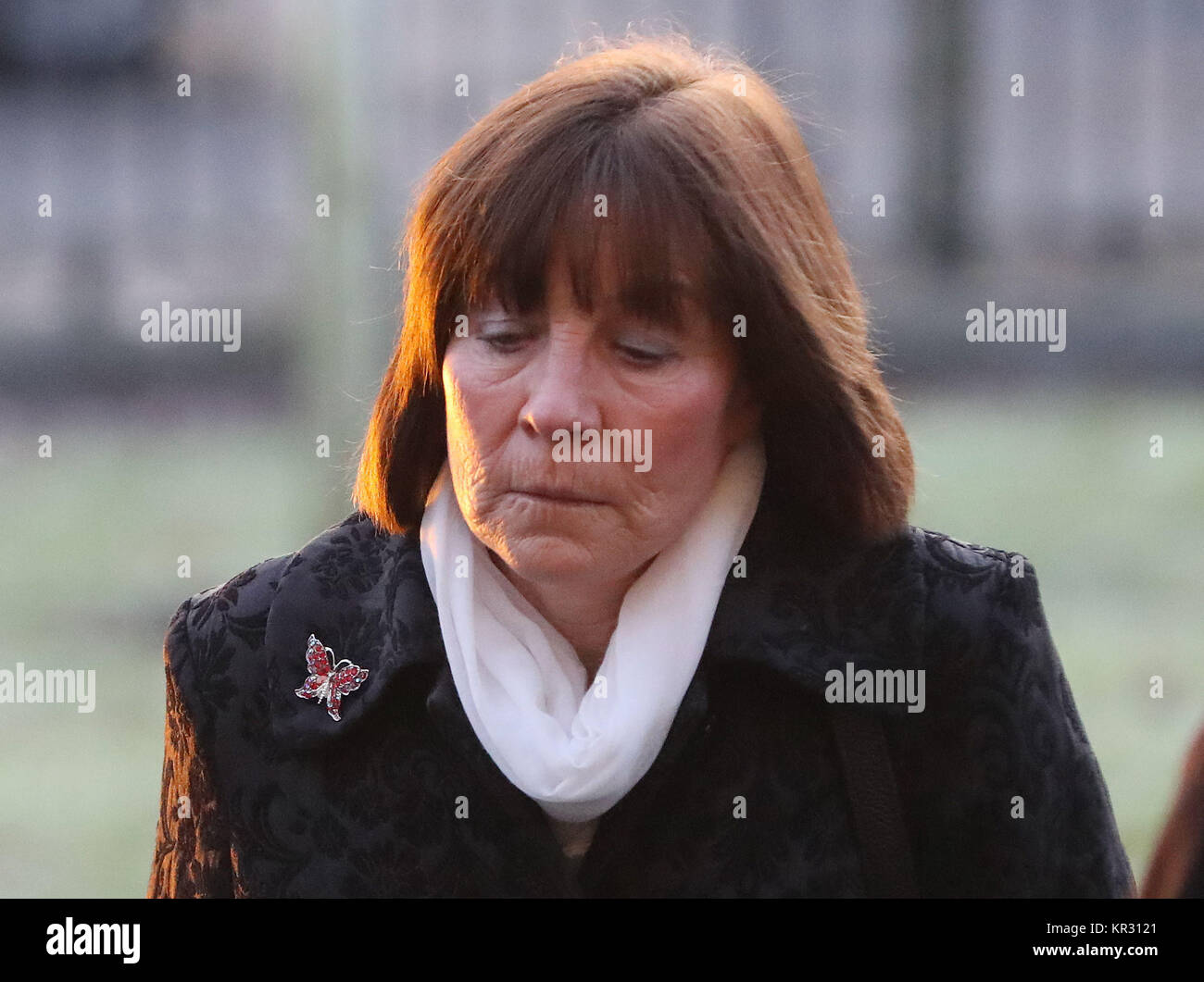 Clodagh Hawe's mother Mary Coll arrives at Cavan Court House for the ...