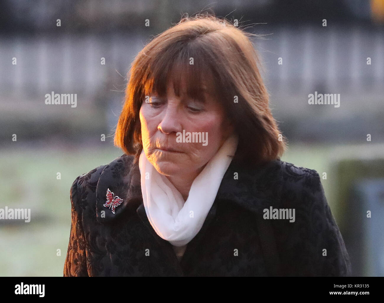 Clodagh Hawe's mother Mary Coll arrives at Cavan Court House for the ...