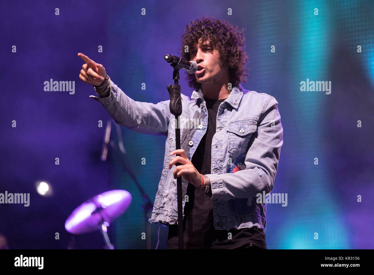 Julian Perretta at the Nuits du Sud" Festival in Vence on 2017/07/15 ...