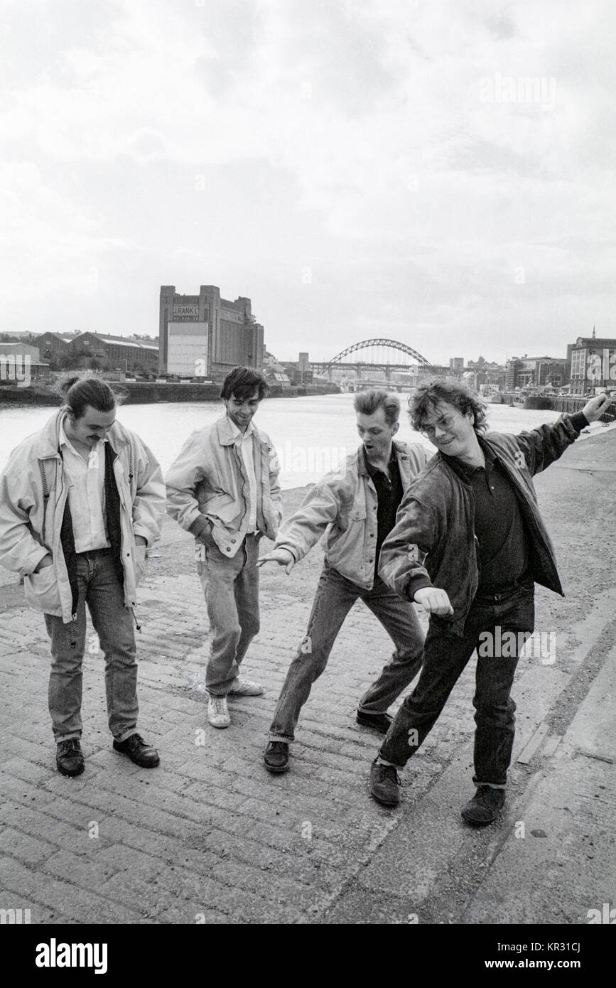 Viz comic creators Chris Donald, Graham Dury, Simon Thorp and Simon ...