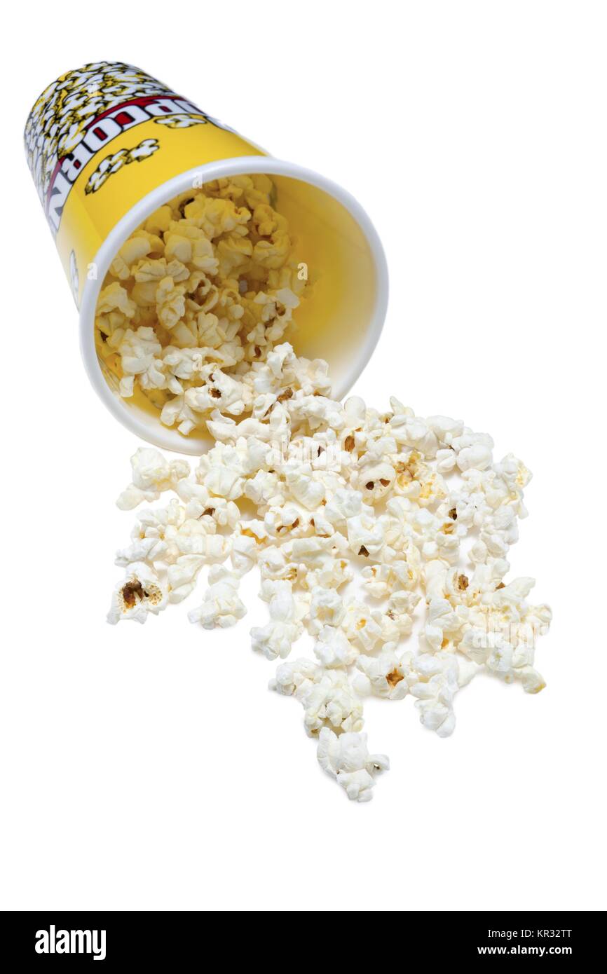 Cinema popcorn spilling hi-res stock photography and images - Alamy