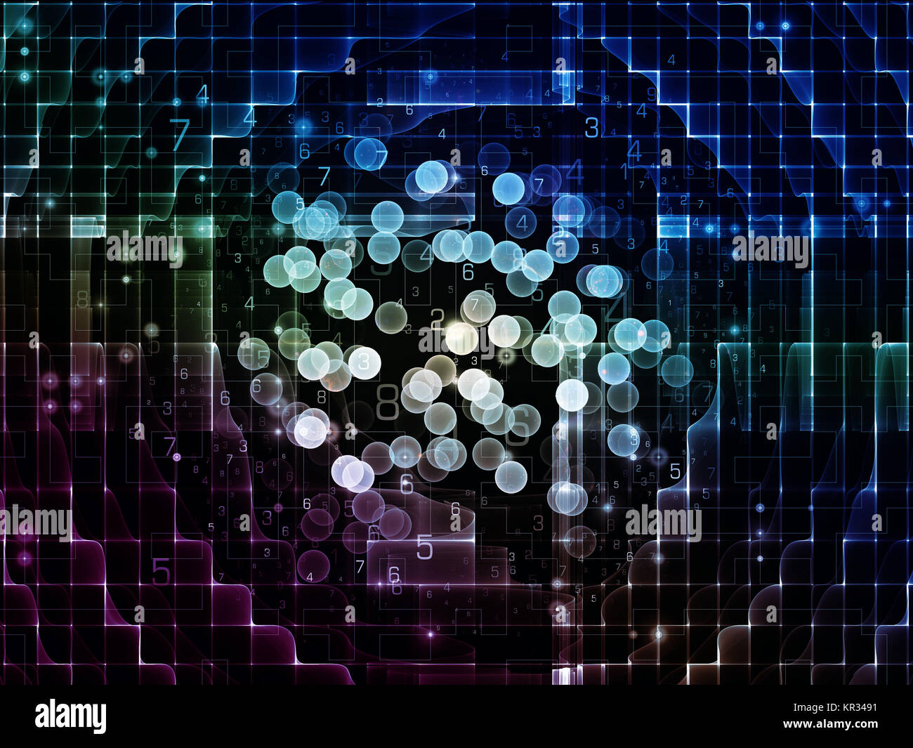 Beyond Digital Grid Stock Photo - Alamy