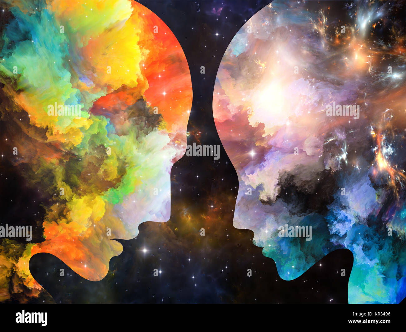 Source of Inner Colors Stock Photo - Alamy