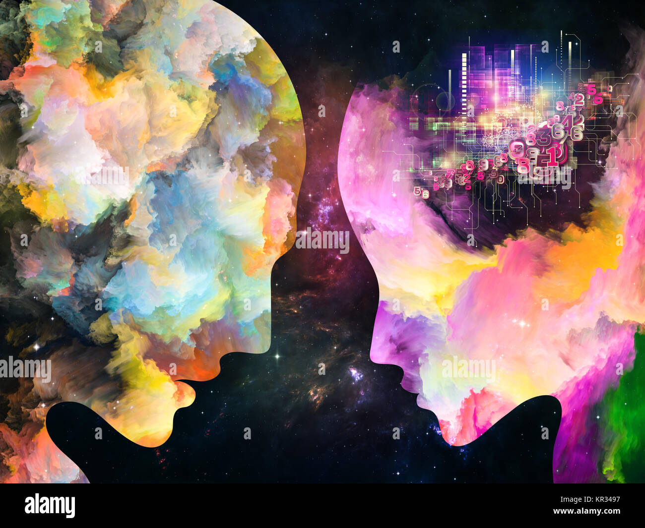 Source of Inner Colors Stock Photo - Alamy