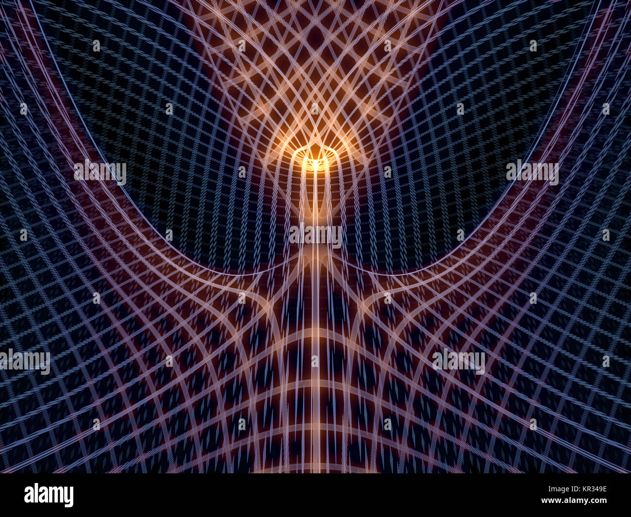 Conceptual Grid Lines Stock Photo - Alamy
