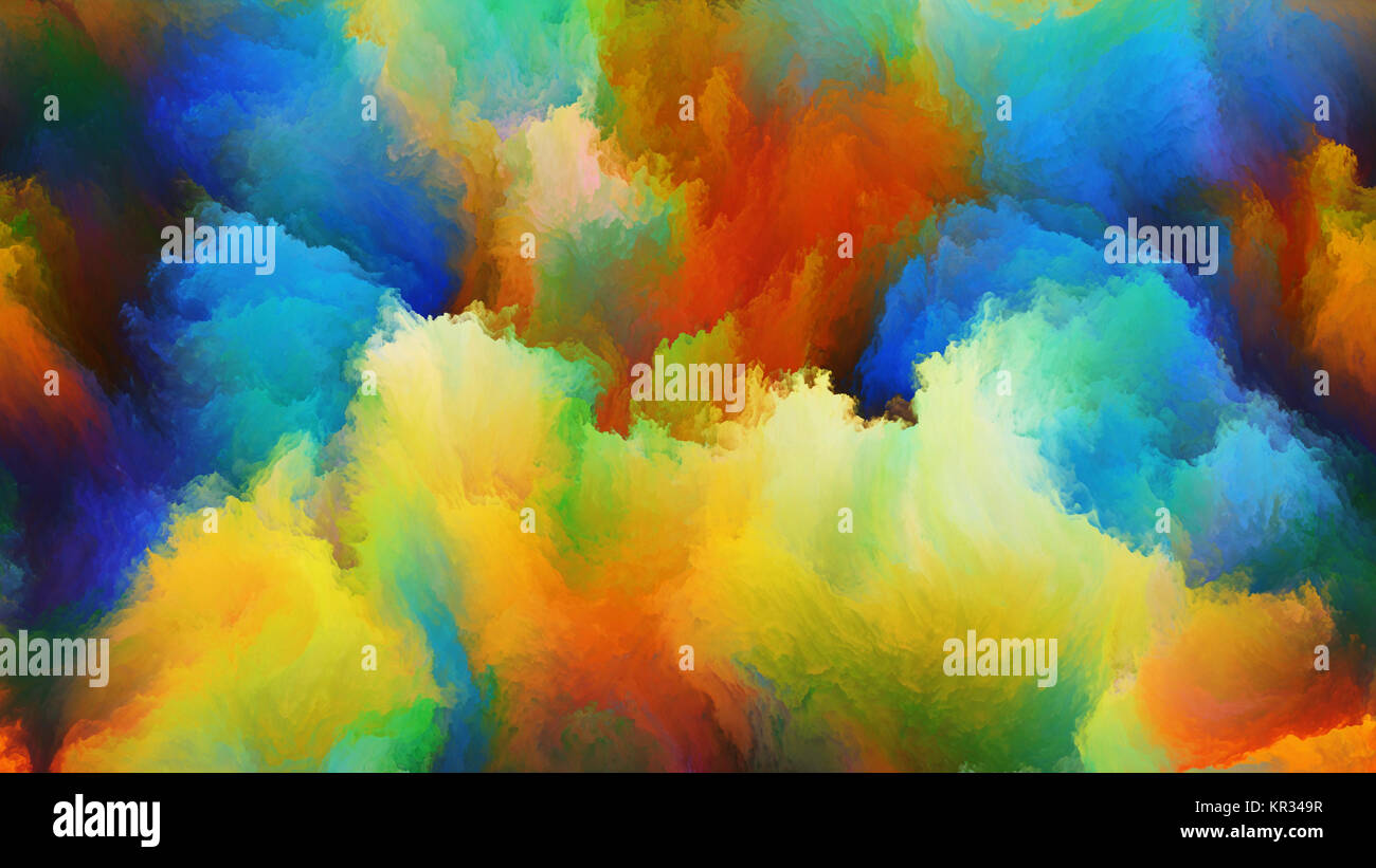 Clouds of Colors Stock Photo - Alamy