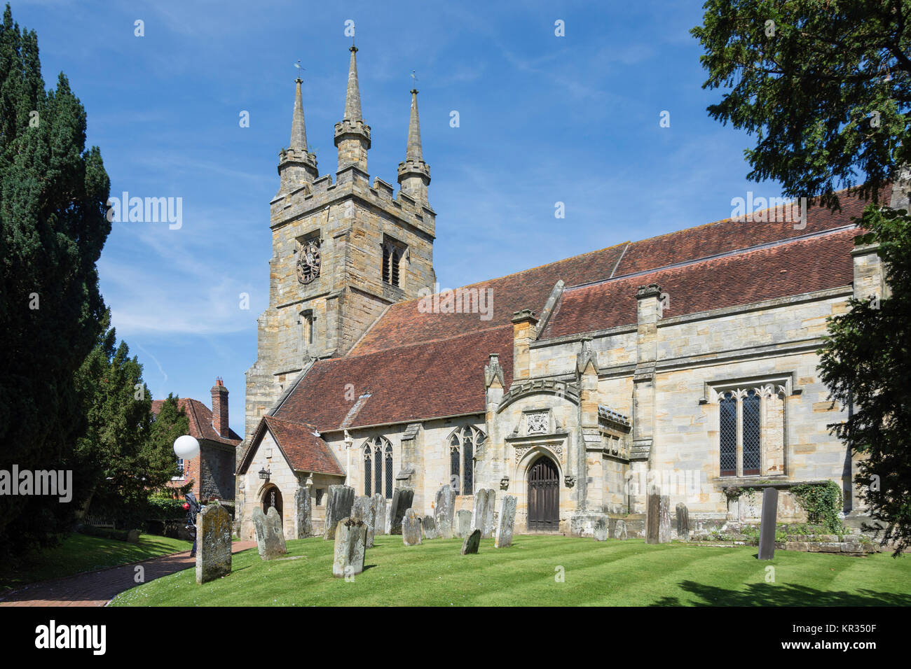 John the baptist church kent hi-res stock photography and images - Alamy