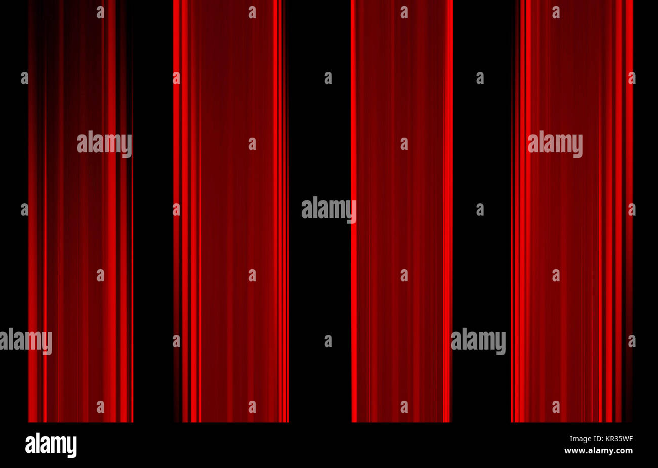 Vertical red curtains motion blur background Stock Photo - Alamy
