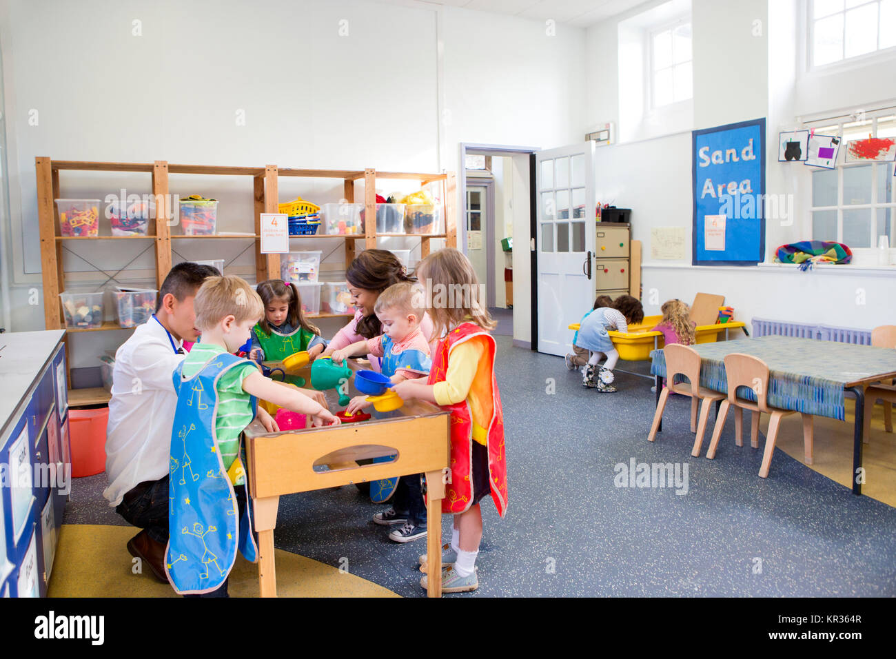 Primary School Children Playing Toys High Resolution Stock Photography ...