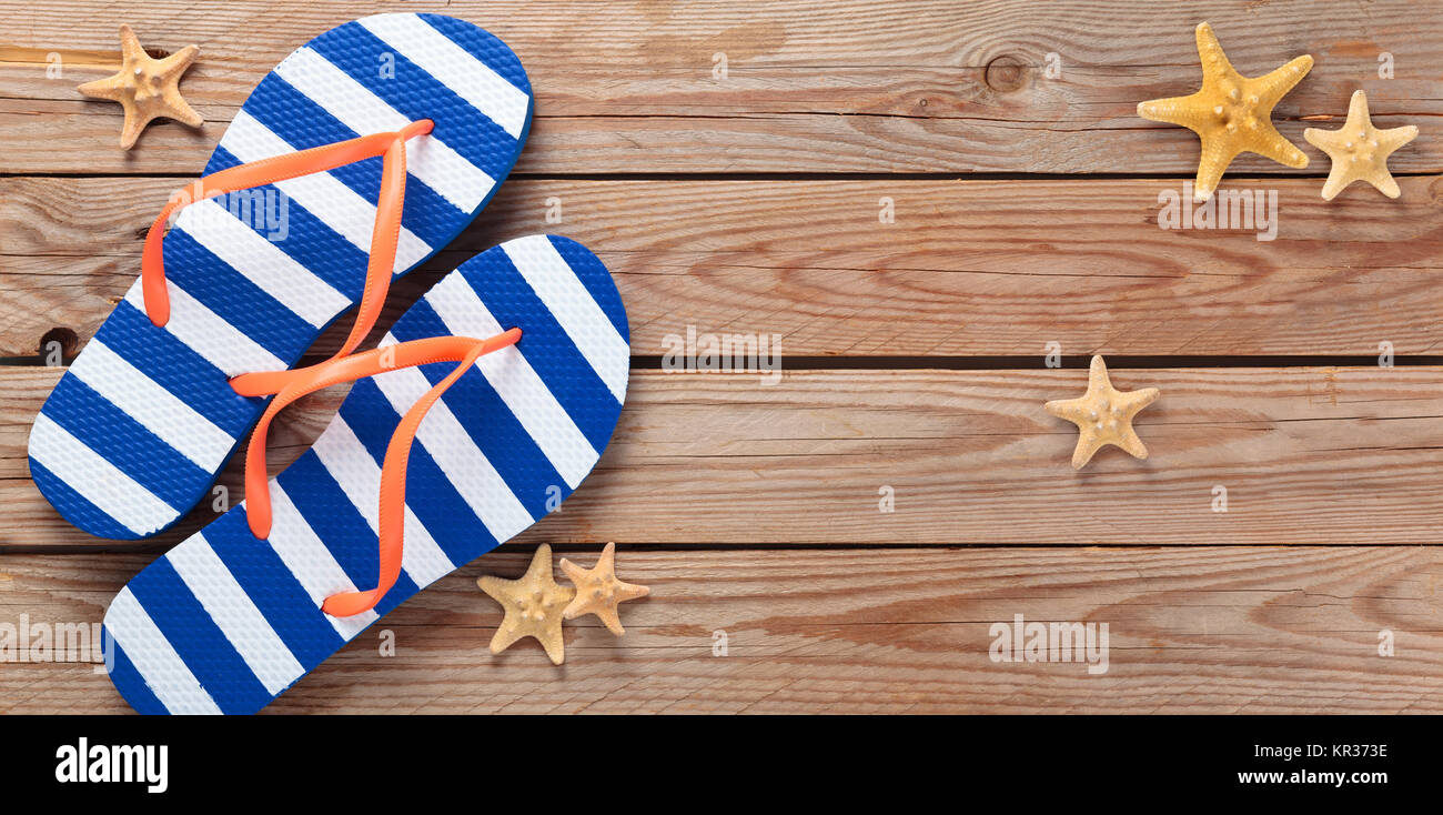 Colorful Flip Flops Stock Photo - Alamy