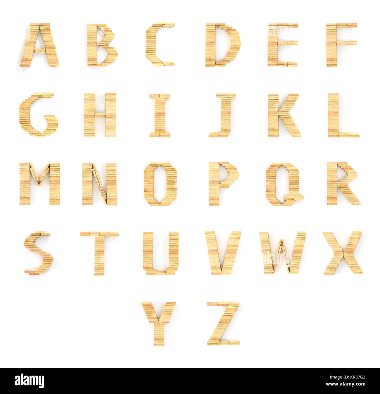 Wood blocks printing blocks Cut Out Stock Images & Pictures - Alamy