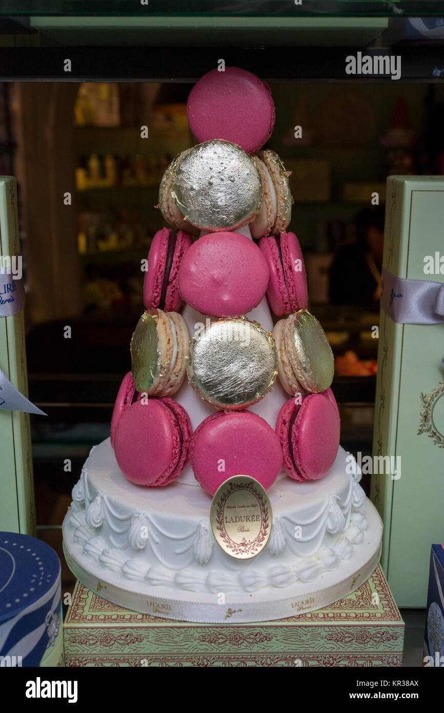 Laduree Macaron Tower