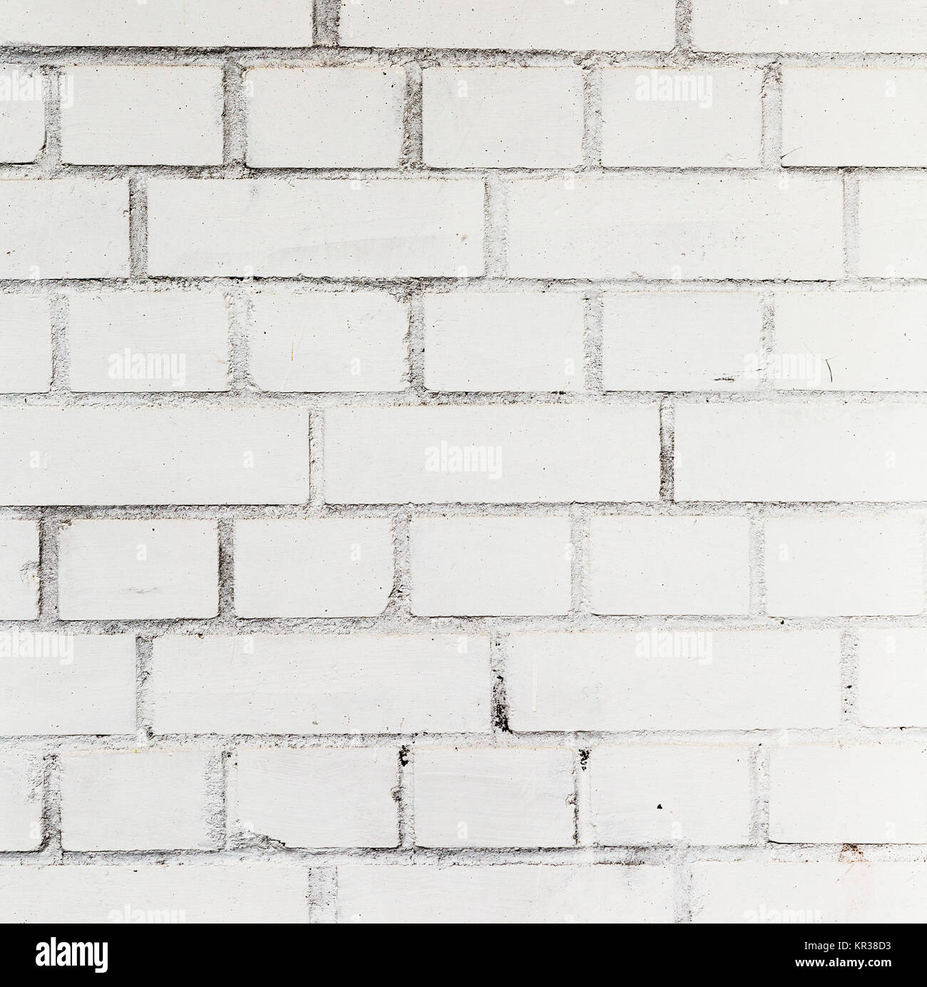 old white painted bricks at an old house wall Stock Photo - Alamy