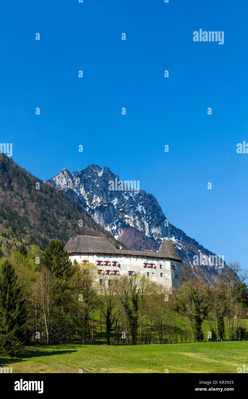 famous Staufenberg Castle near Bad Reichenhall in Bavaria Stock Photo ...