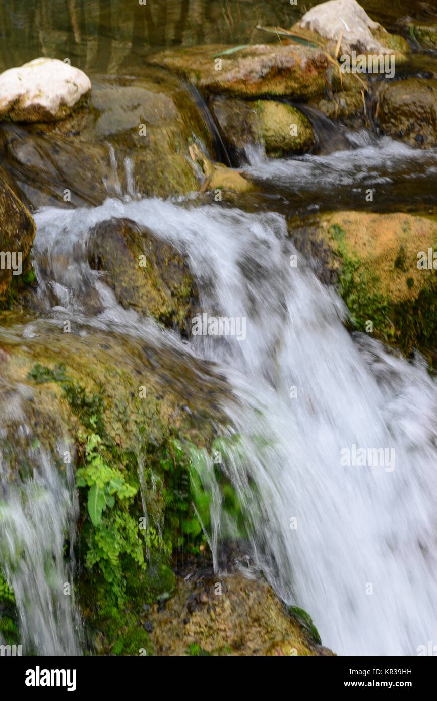 waterfall in spain Stock Photo - Alamy