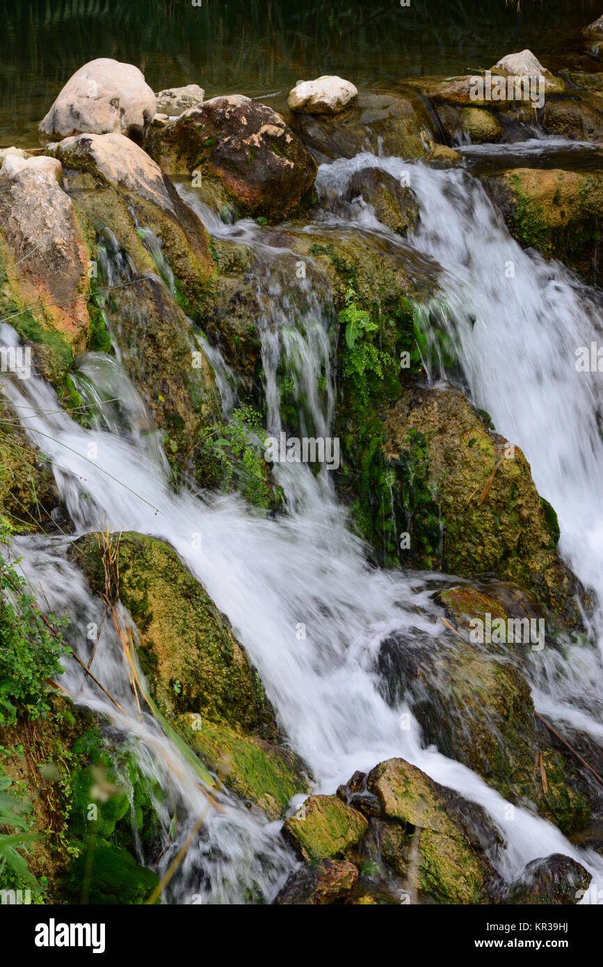 waterfall in spain Stock Photo - Alamy