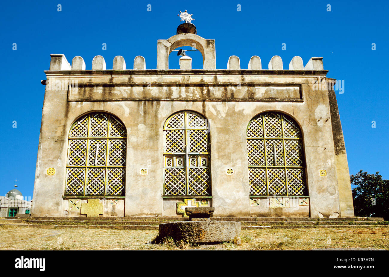 Fasil Fasil Ghebbi castle located in Gondar, Ethiopia Stock Photo - Alamy