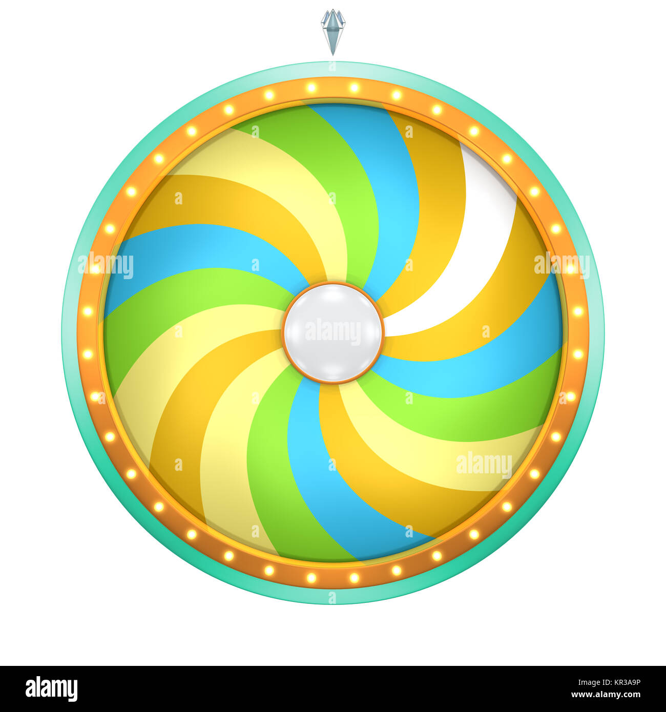 lucky spin twirl 18 area yellow Stock Photo - Alamy