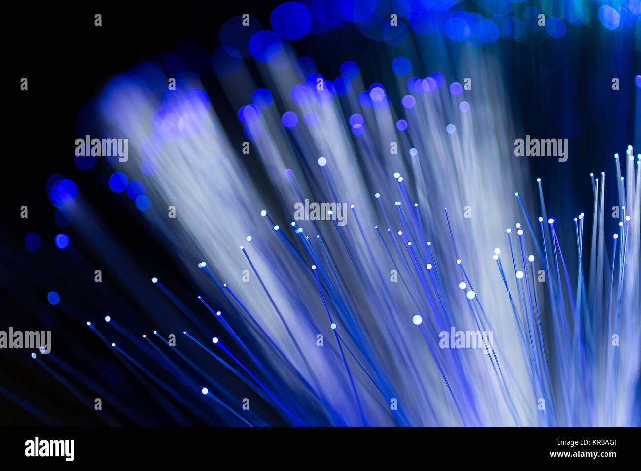 Internet technology fiber optic background Stock Photo - Alamy