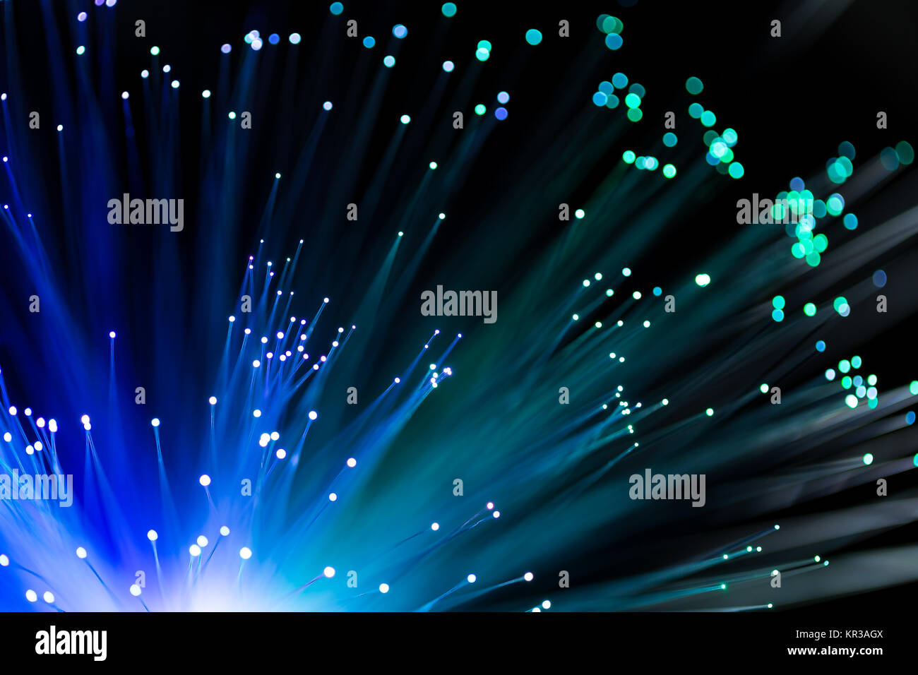 fiber optical network cable Stock Photo - Alamy