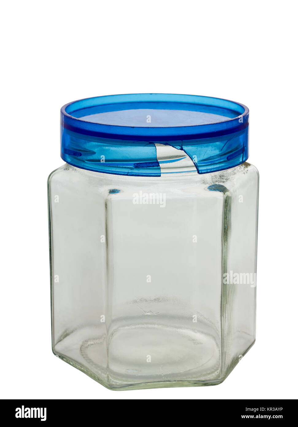 Broken jar and object Cut Out Stock Images & Pictures - Alamy