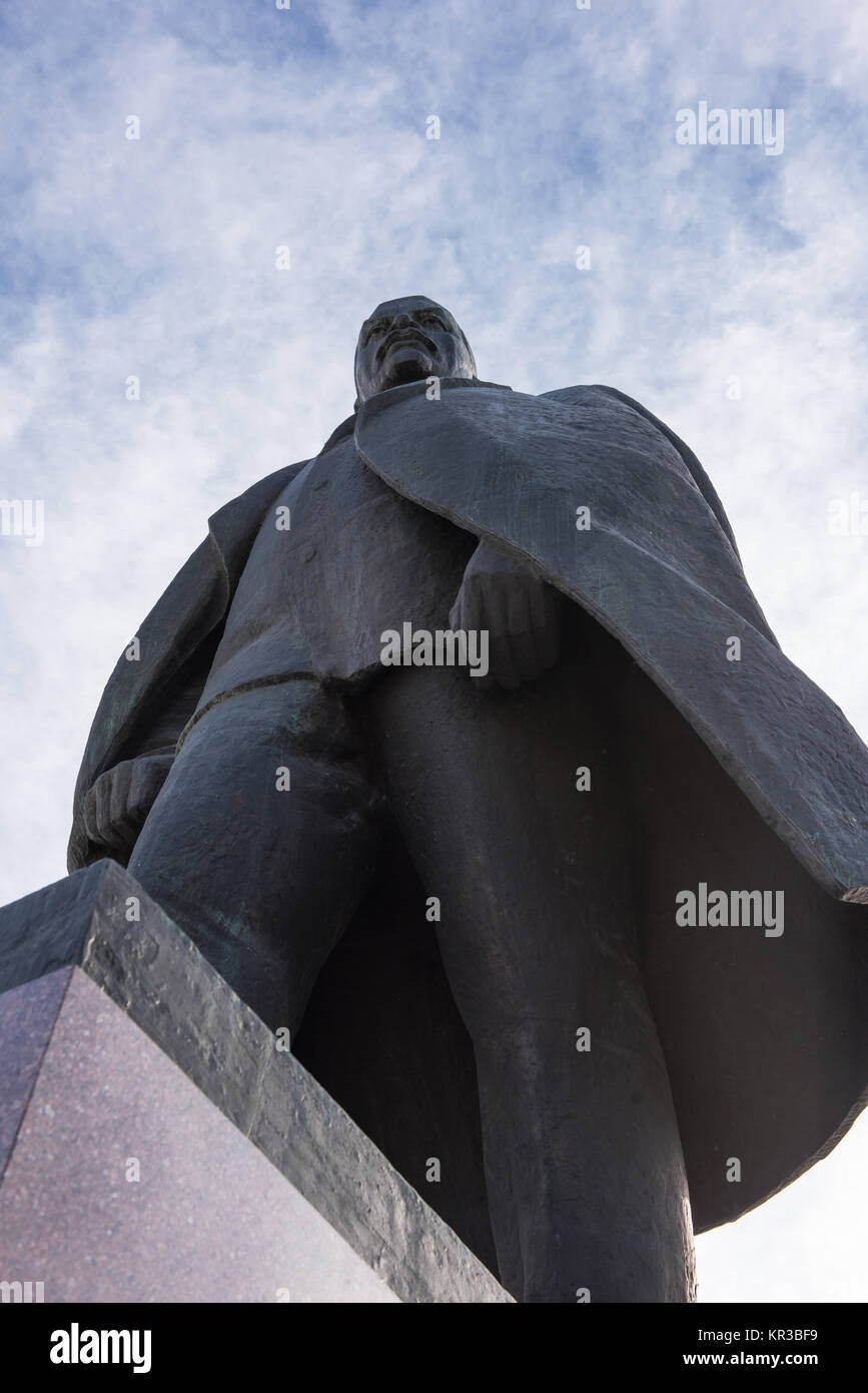 Monument of the Lenin Stock Photo - Alamy