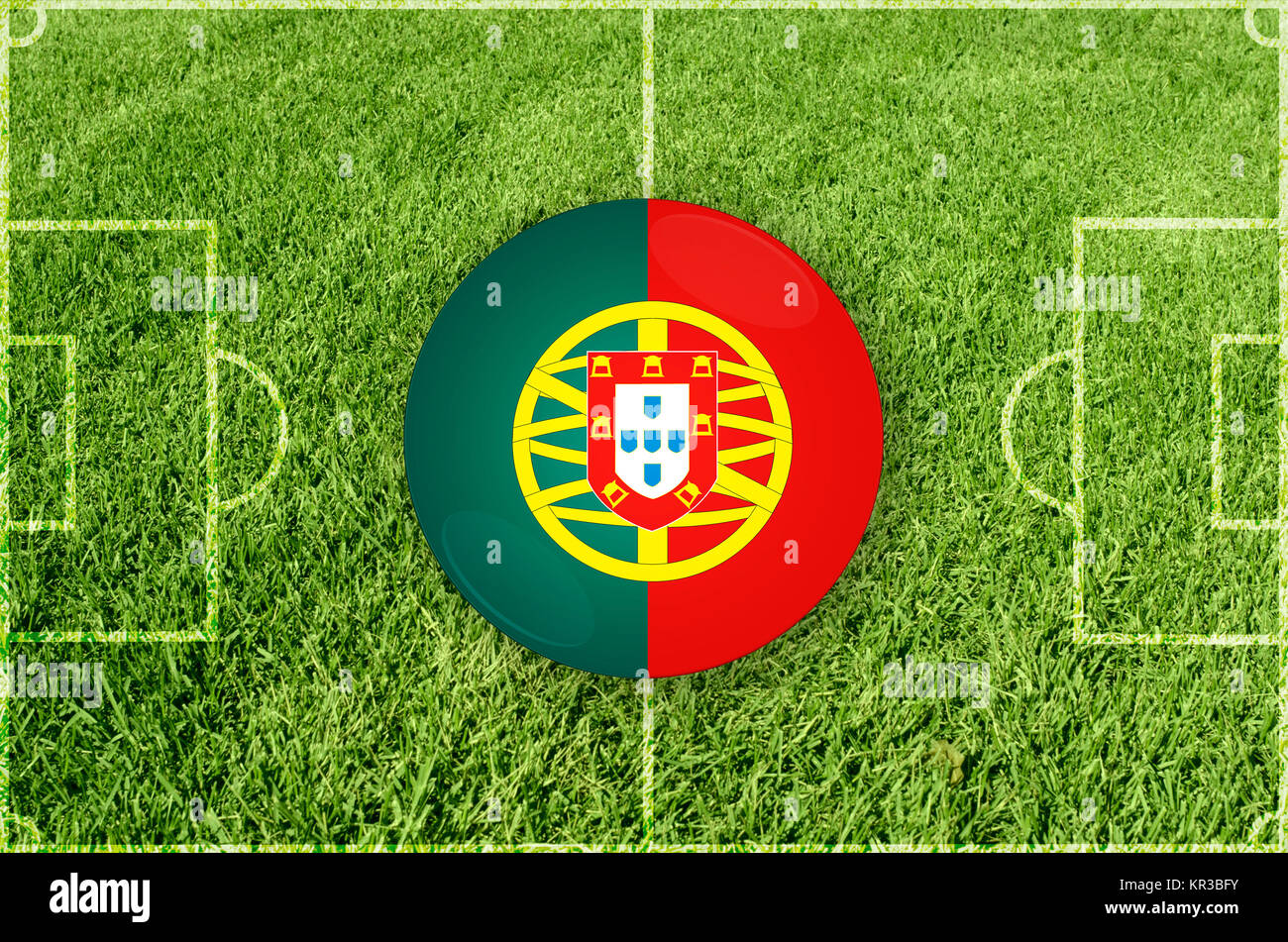 Portugal football symbol Stock Photo - Alamy