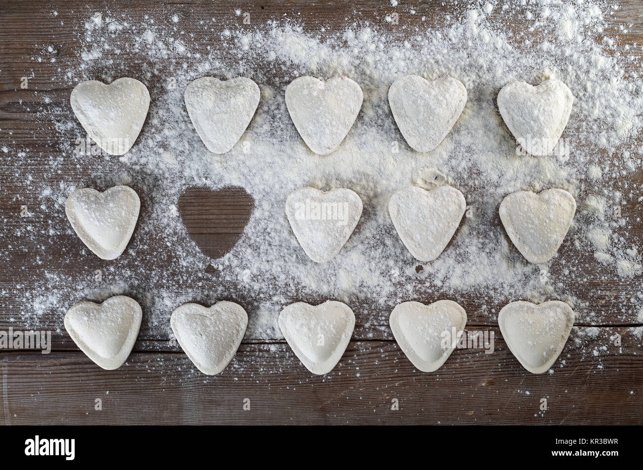 Ravioli shapes hi-res stock photography and images - Alamy