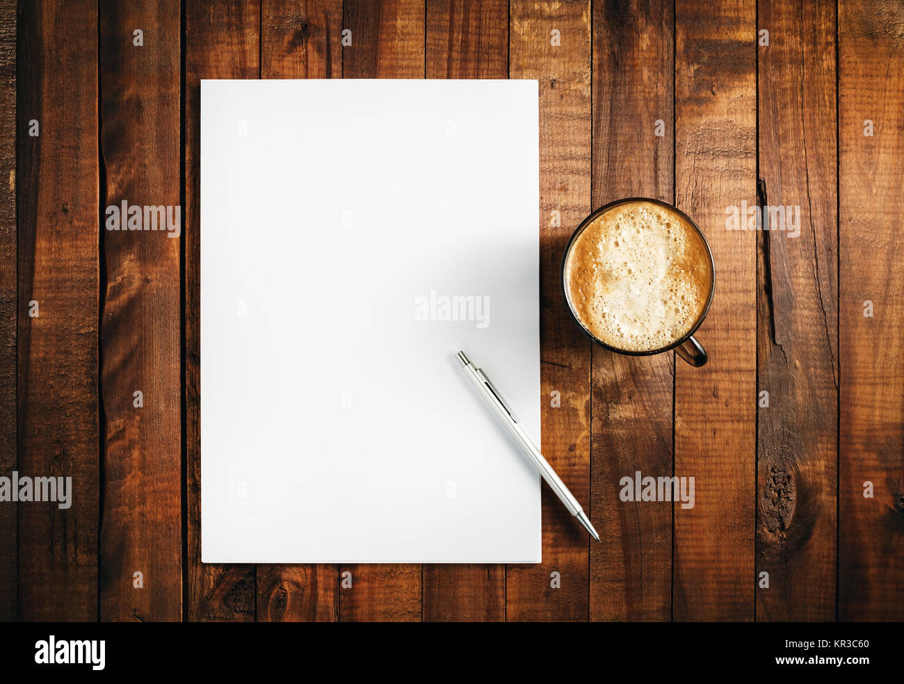 Blank branding template Stock Photo - Alamy
