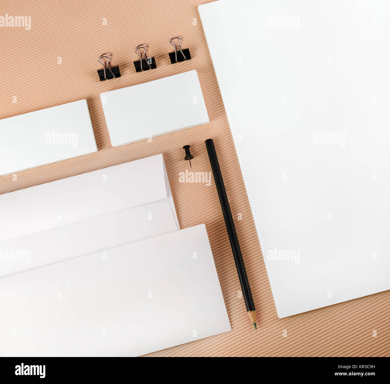 Blank identity set Stock Photo - Alamy