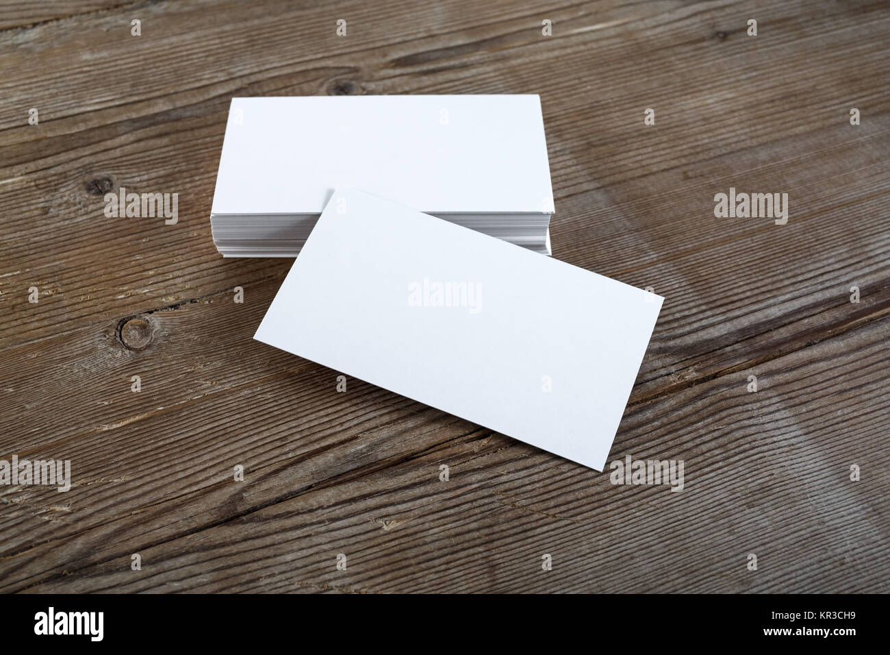blank business cards Stock Photo - Alamy