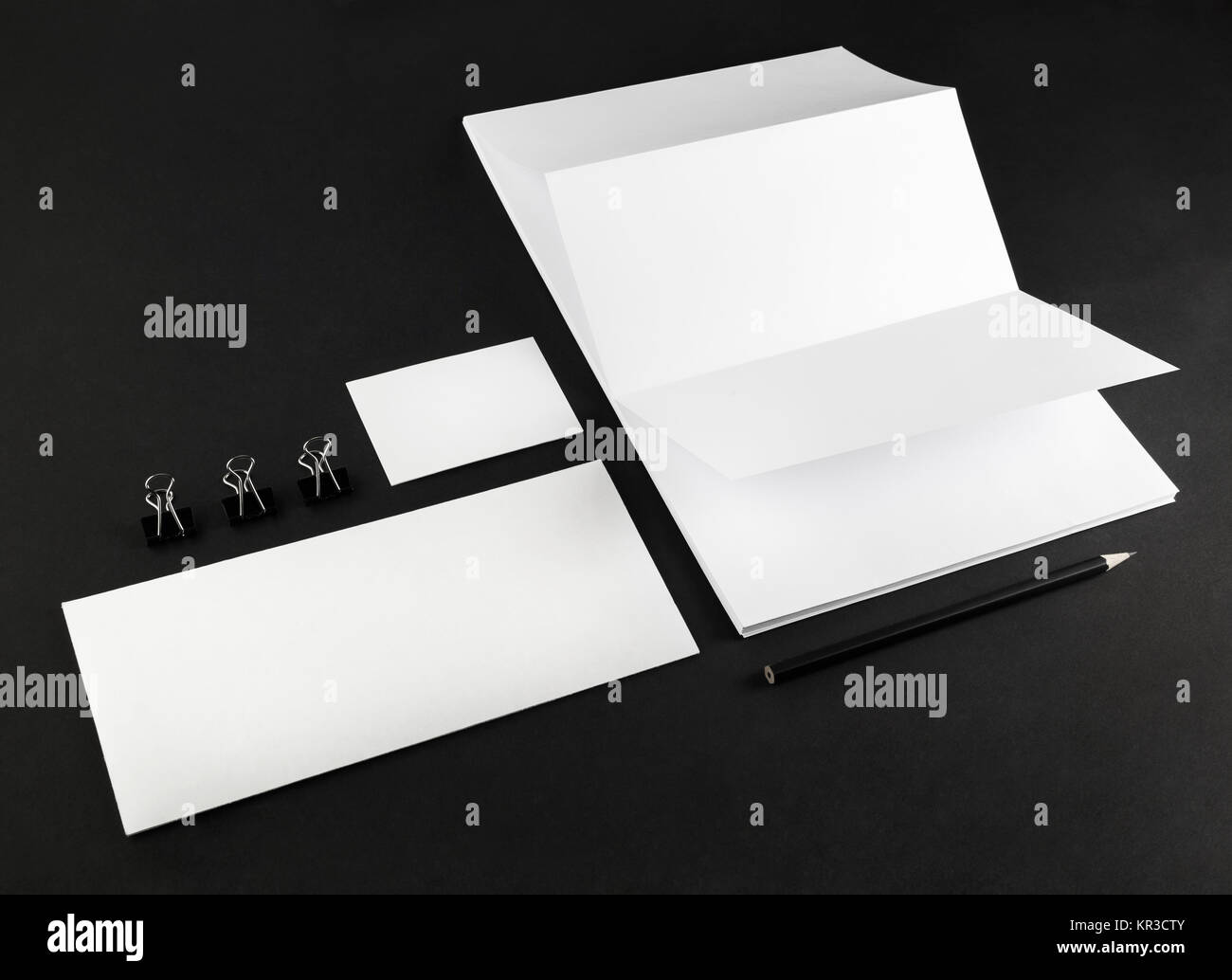 Blank corporate identity Stock Photo - Alamy