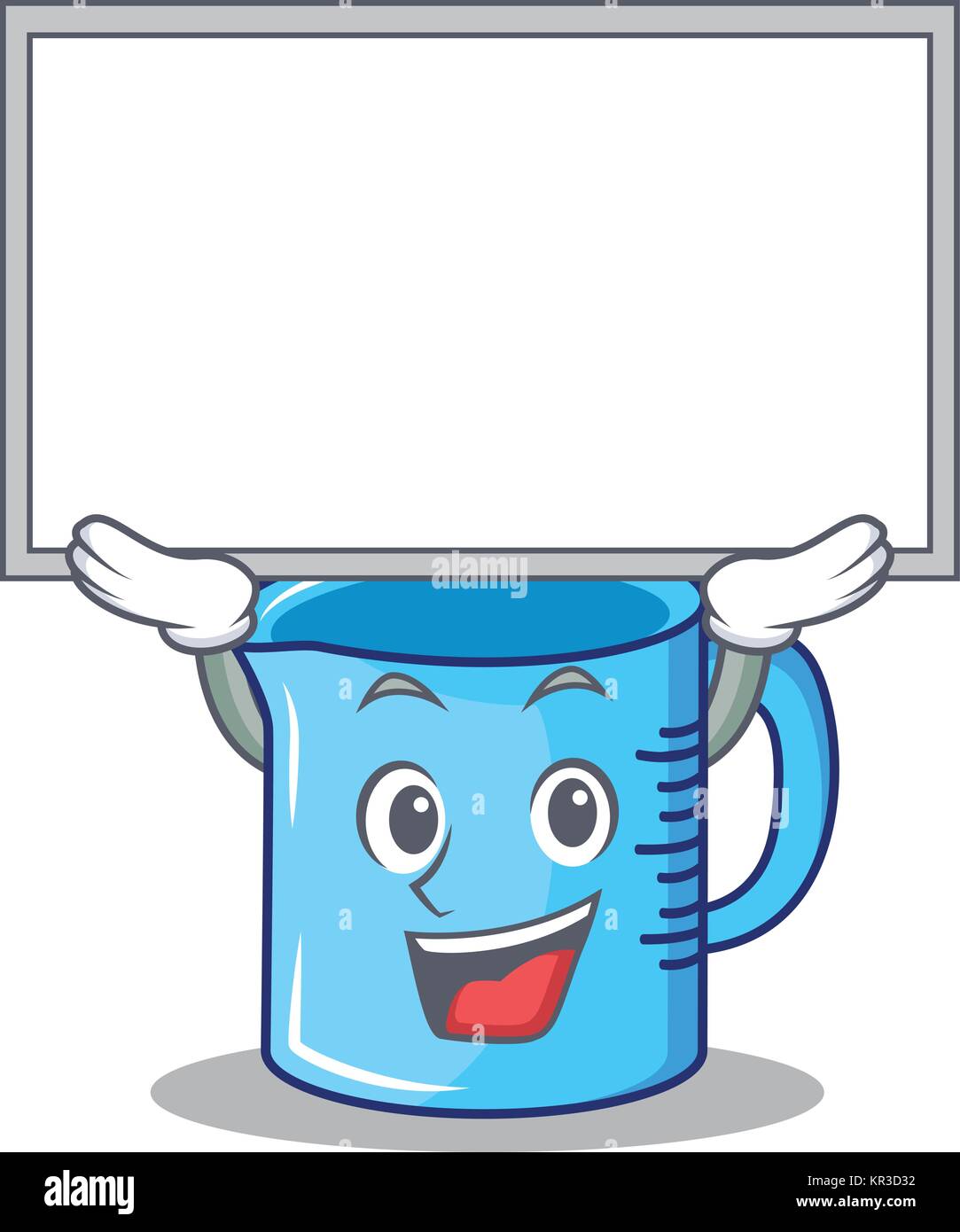 Up board measuring cup character cartoon Stock Vector Image & Art - Alamy