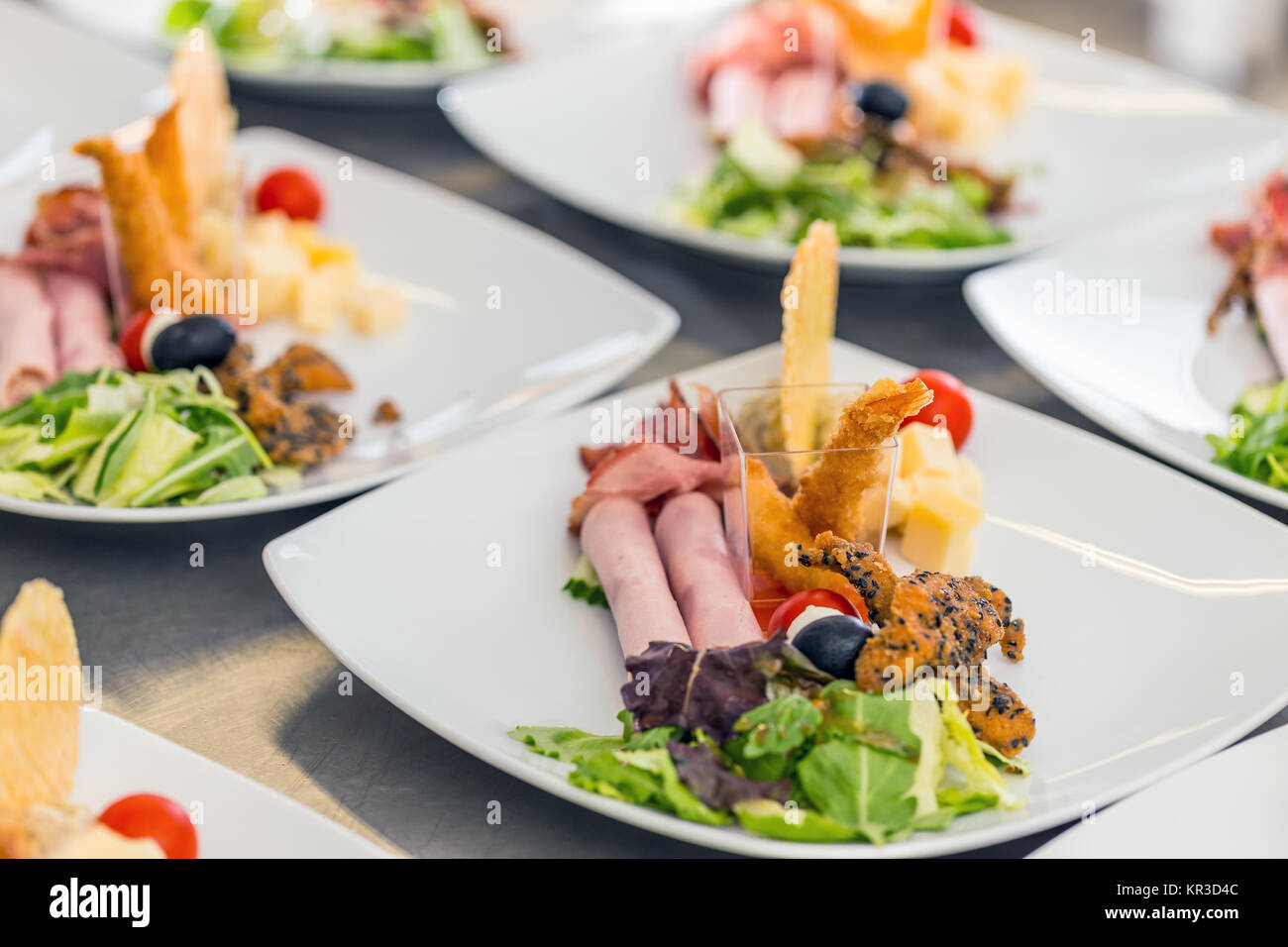 Tasty appetizer food Stock Photo - Alamy