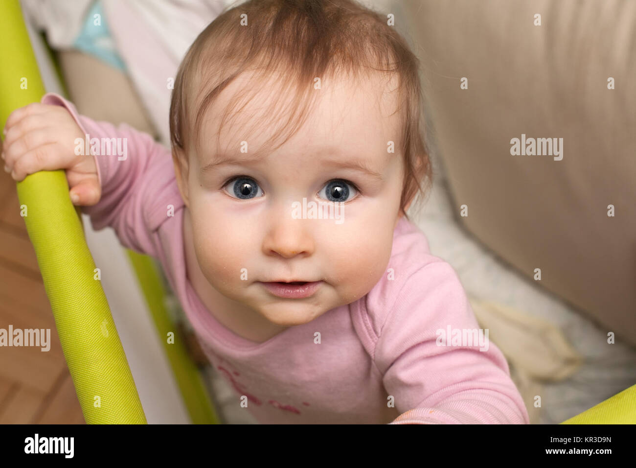 Girl face closeup grey eyes hi-res stock photography and images - Alamy