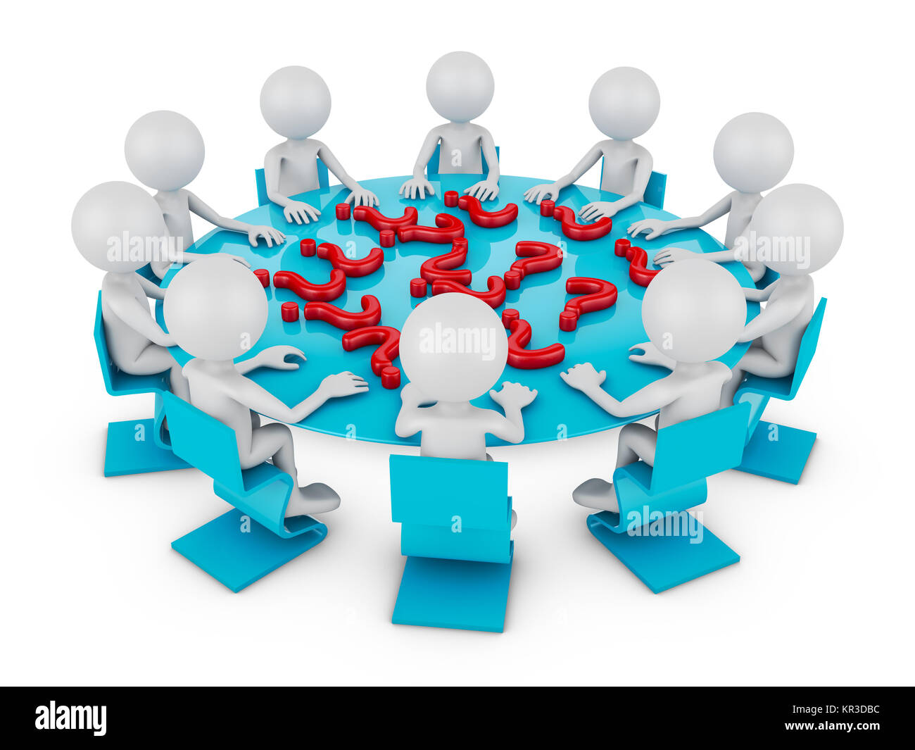 the round table Stock Photo - Alamy