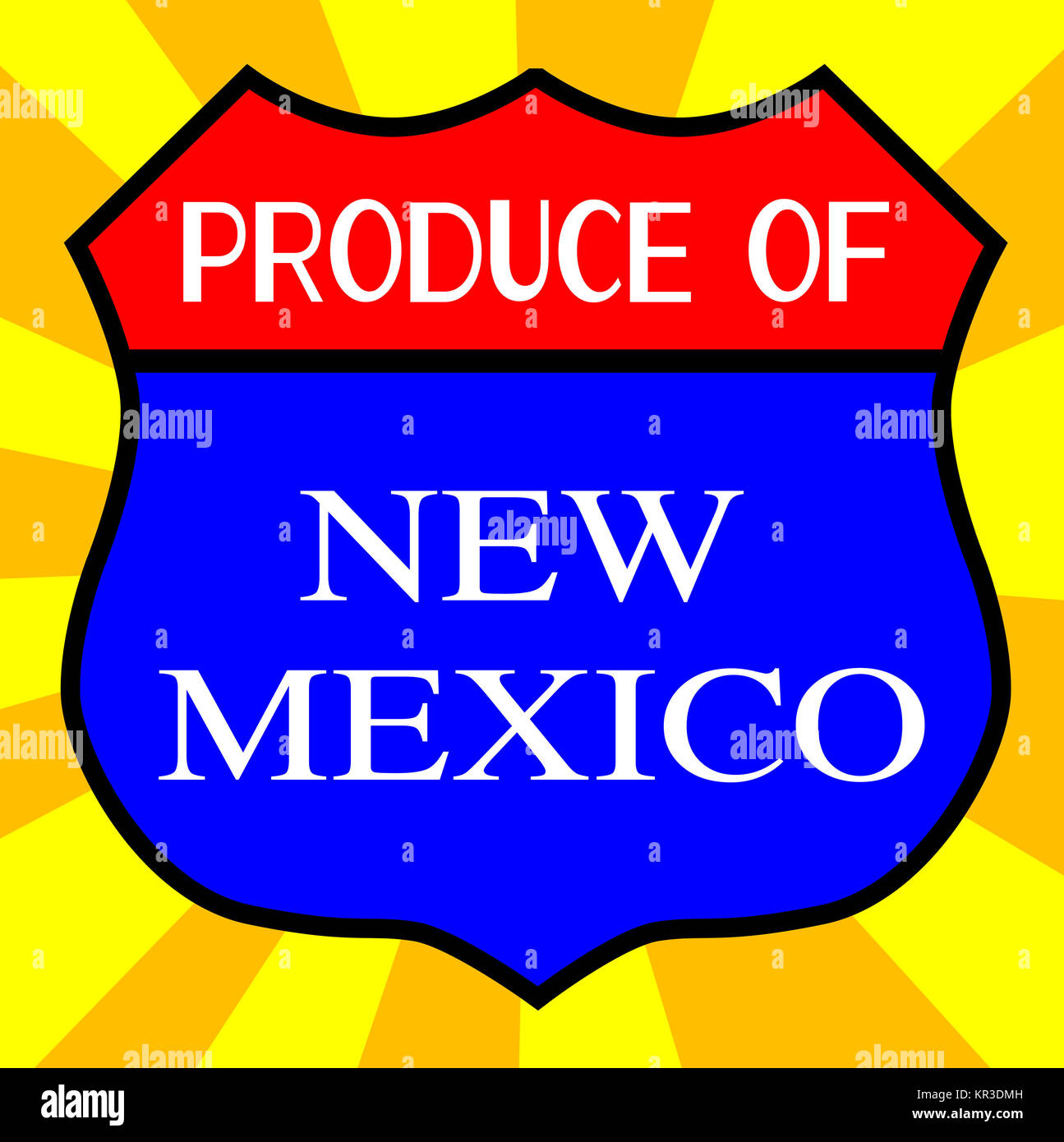 Produce Of New Mexico Stock Photo - Alamy