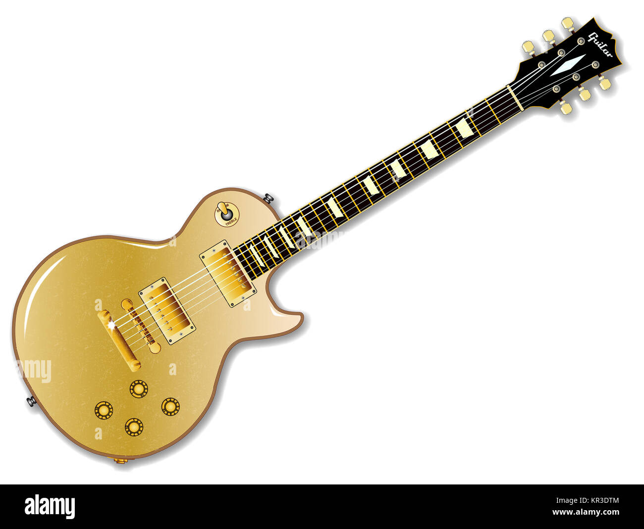 Gold top les paul hi-res stock photography and images - Alamy