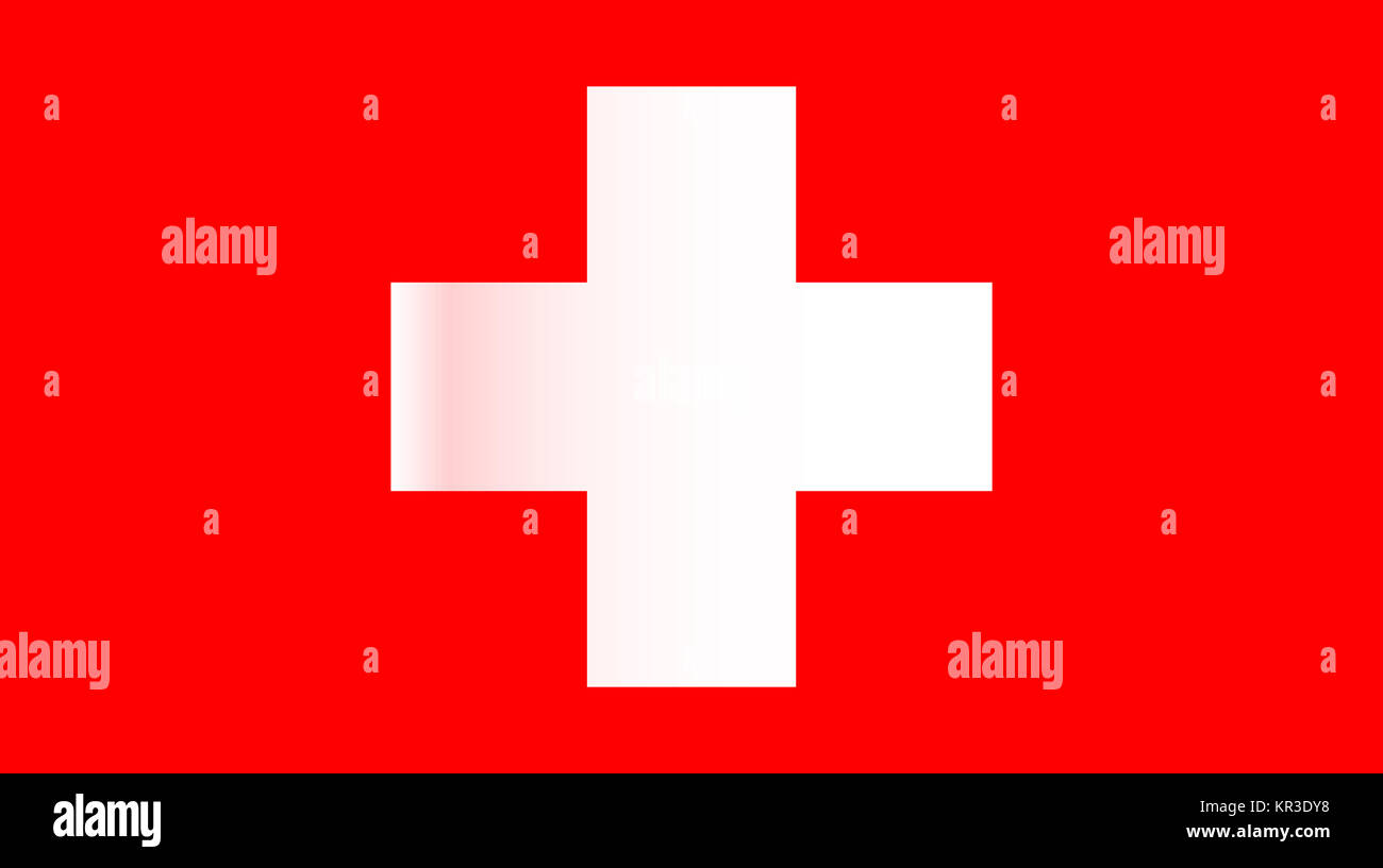 Swiss National Flag Stock Photo - Alamy