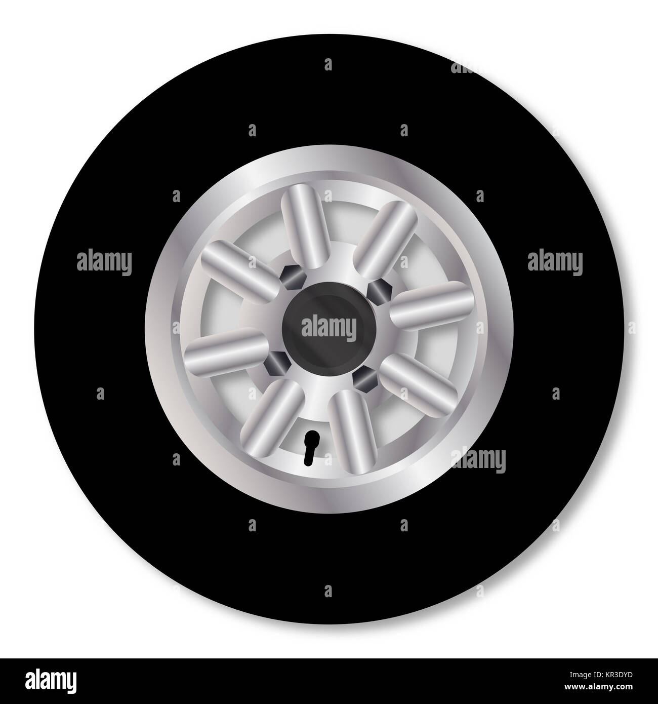 Fast Mini Car Wheel Stock Photo - Alamy