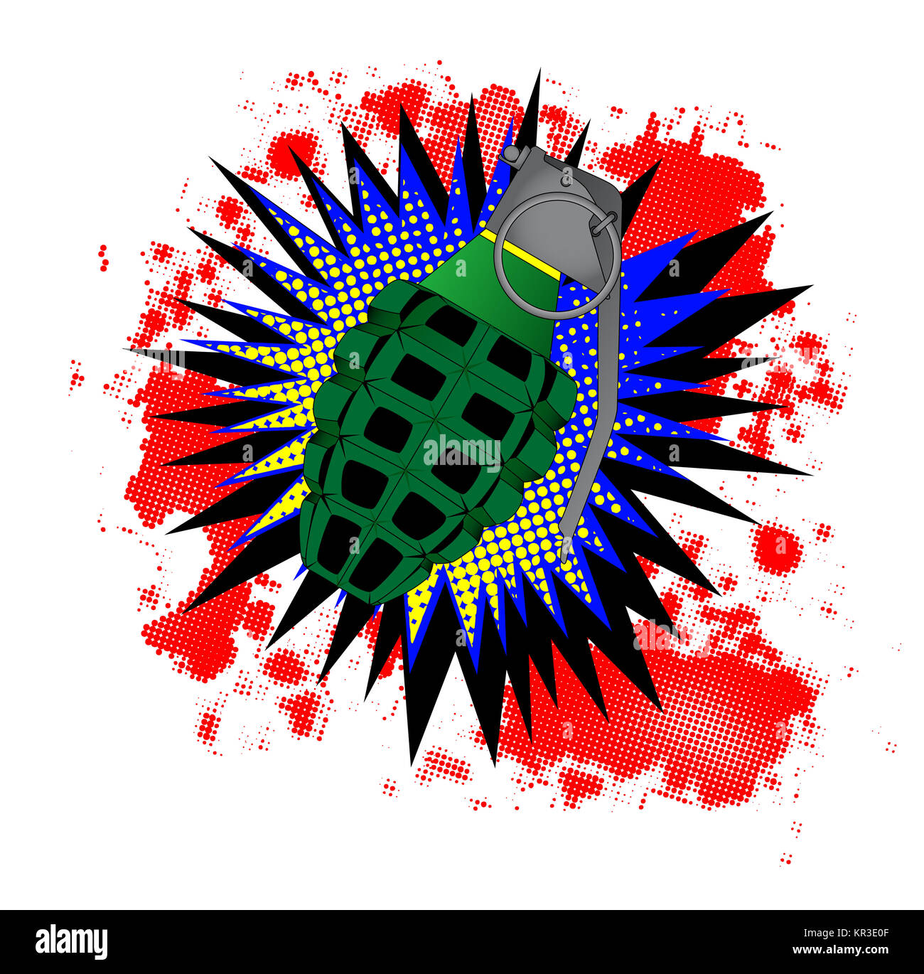 Flash grenade Cut Out Stock Images & Pictures - Alamy