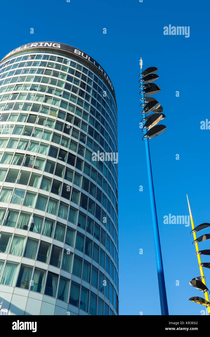 The Rotunda building, near the Bull Ring, Birmingham, England, UK Stock ...