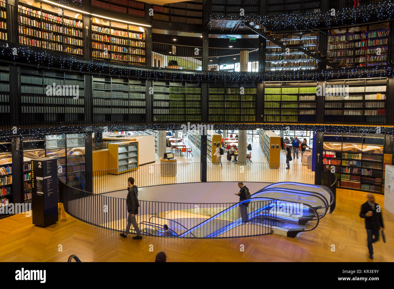 Library Of Birmingham Interior High Resolution Stock Photography and ...