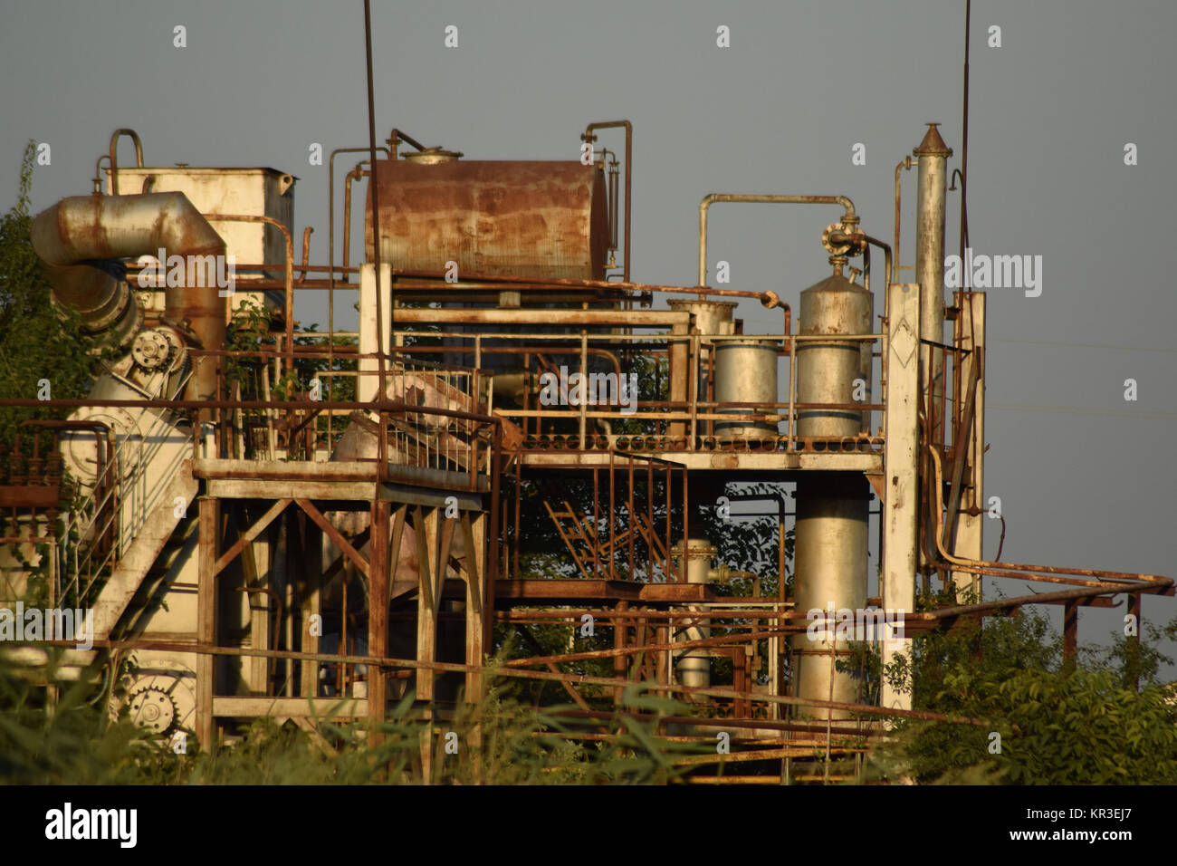 Old abandoned factory Stock Photo - Alamy