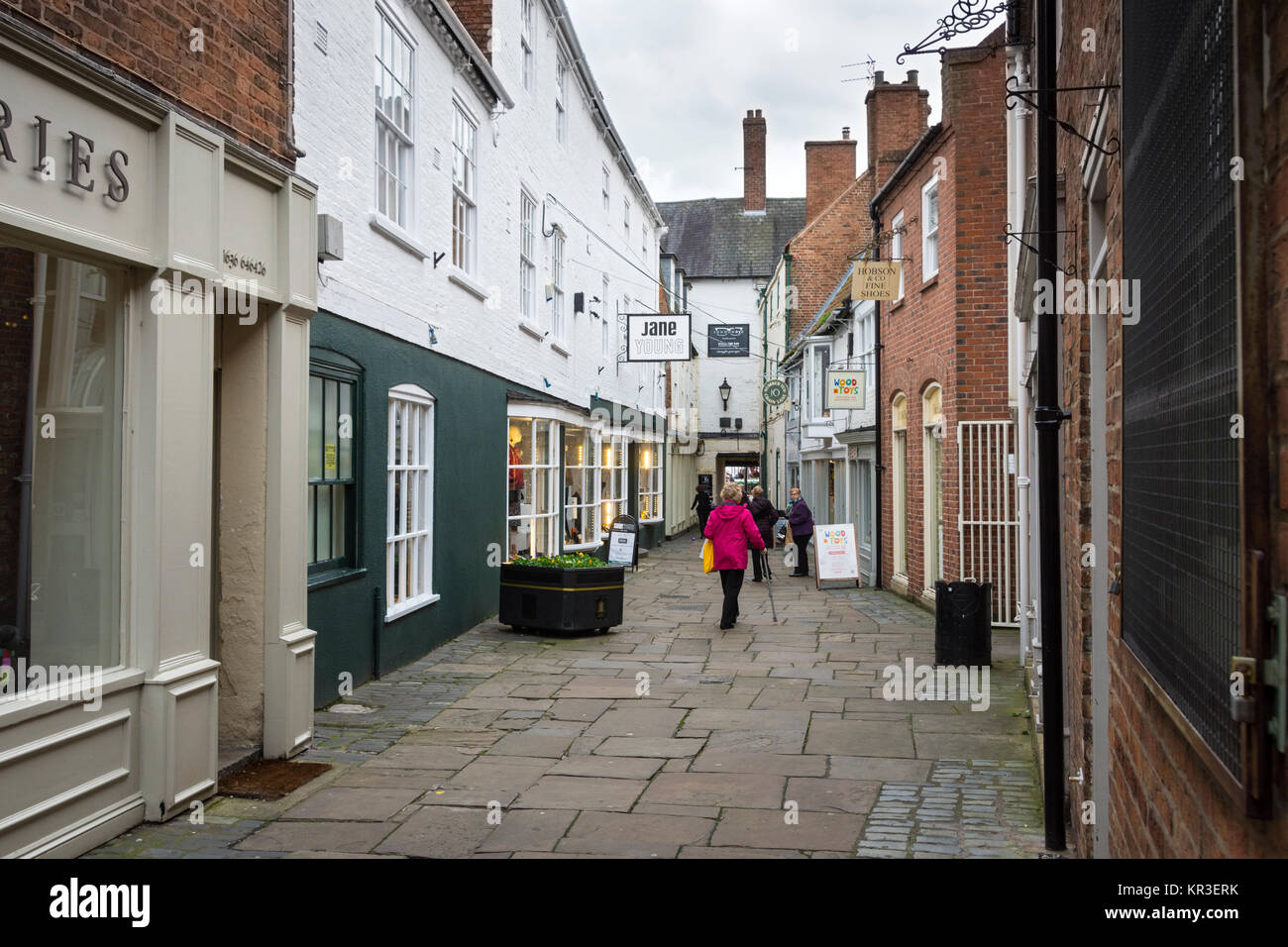 Chain Lane, Newark-on-Trent, Nottinghamshire, England, UK Stock Photo ...