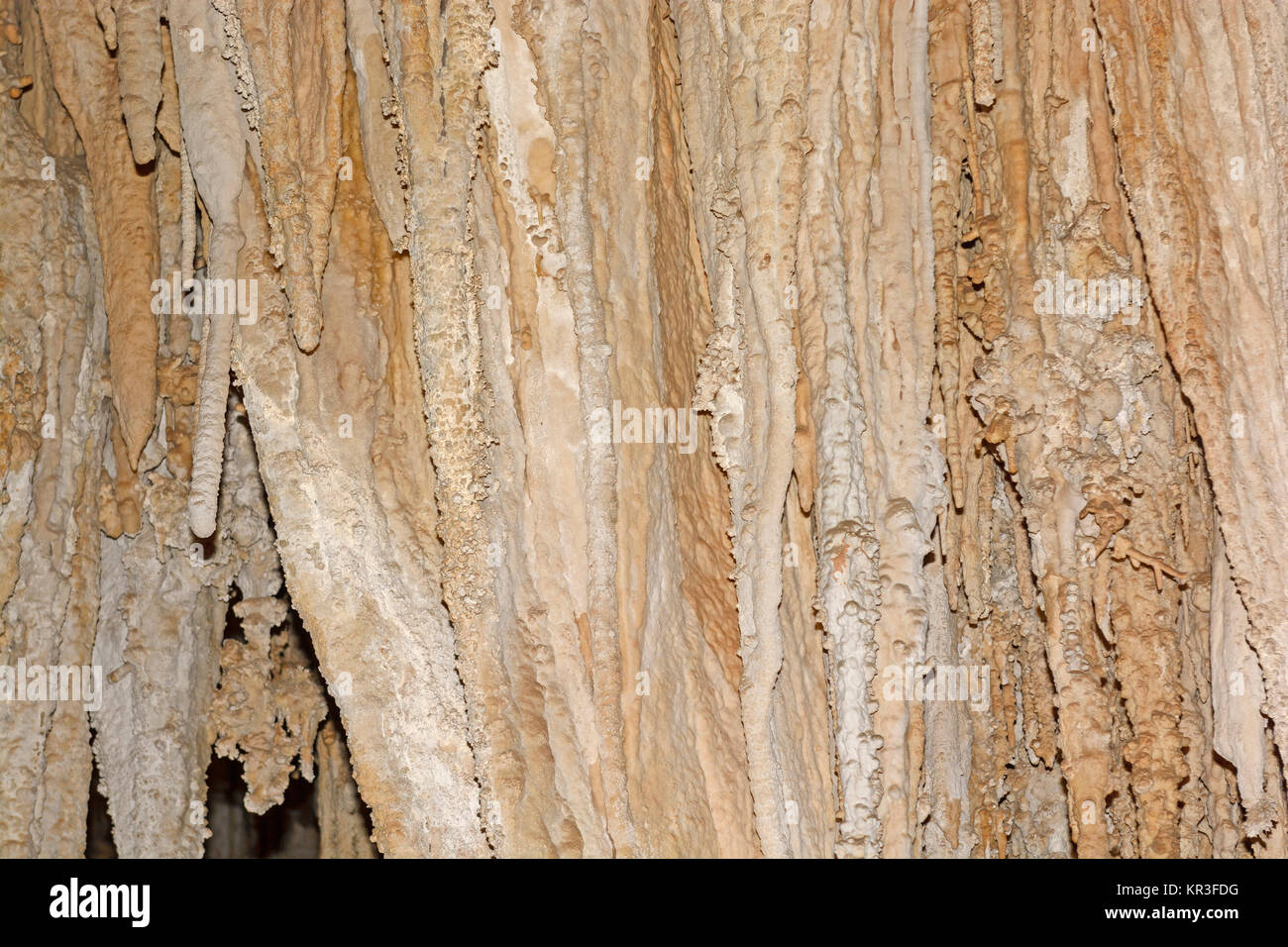 Stalagtite Details in a Cave Stock Photo - Alamy
