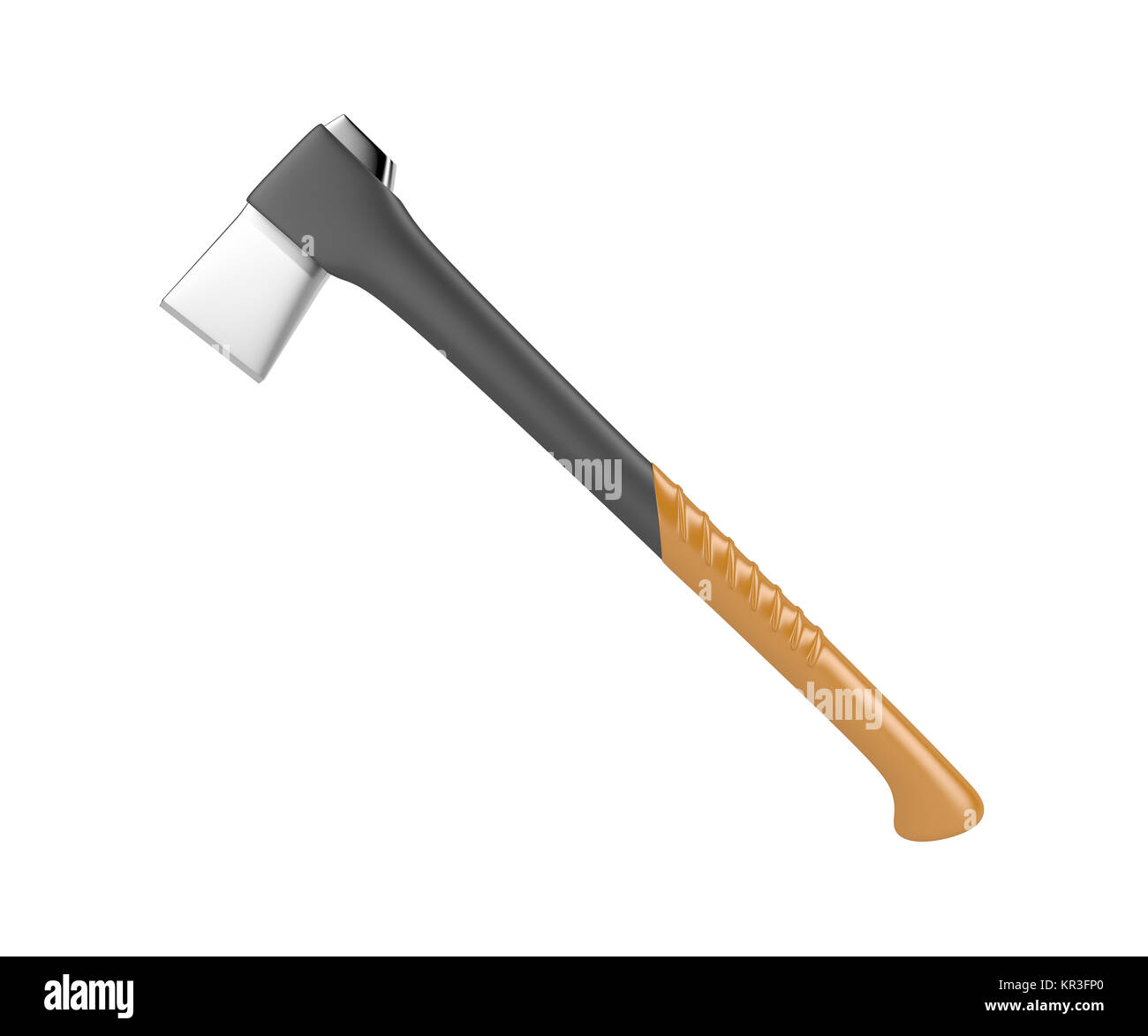 Axe on white Stock Photo - Alamy