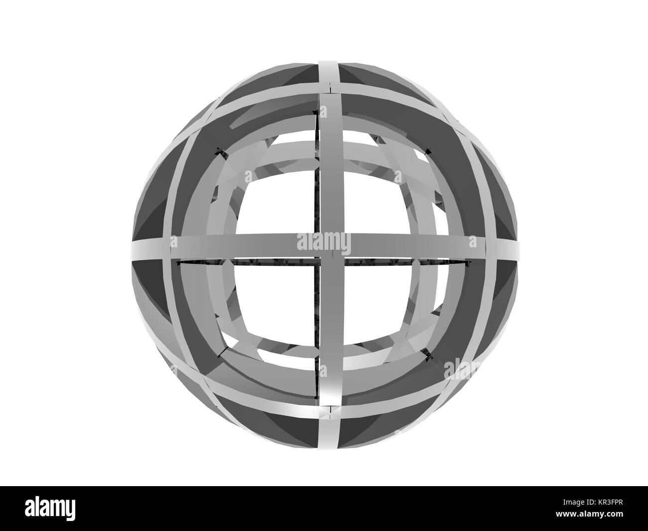 sphere with spokes exposed Stock Photo - Alamy