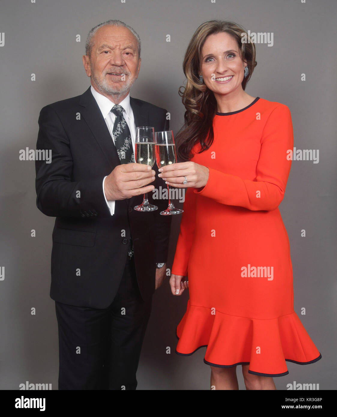 Lord Sugar with Sarah Lynn, one of the joint winners of BBC One's The ...