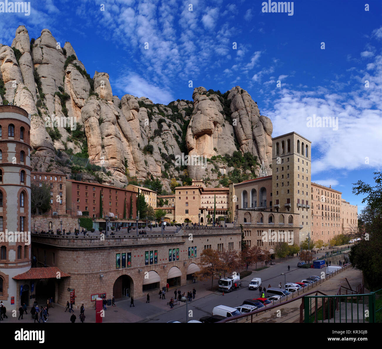 Montserrat monastery hi-res stock photography and images - Alamy
